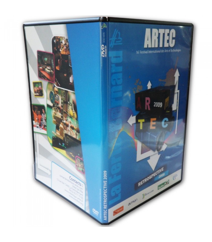 Boitier dvd standard plastique avec jaquette et pressage DVD